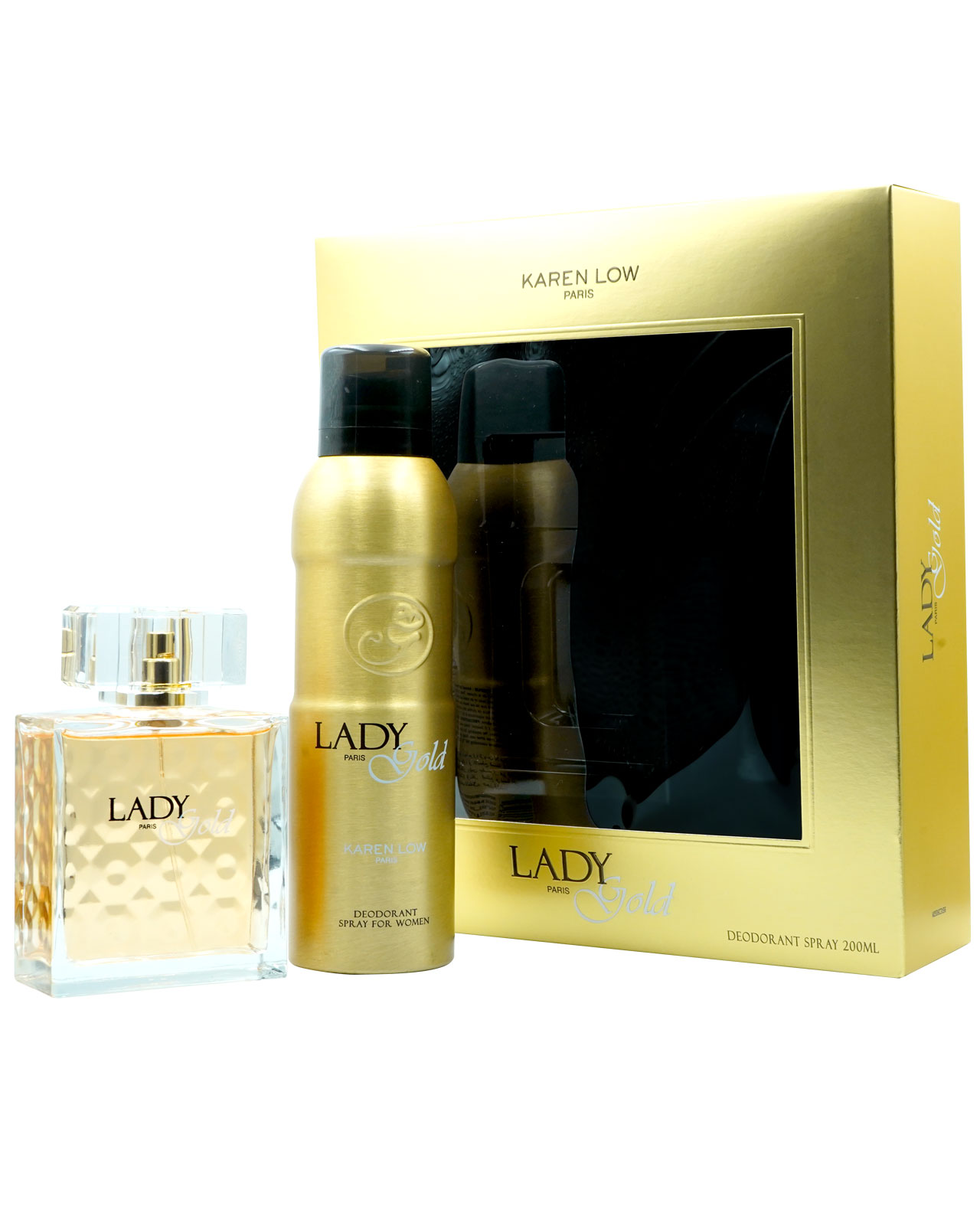 Lady Gold Pack Perfume 100ml y desodorante de 200ml | mitiendita.cl